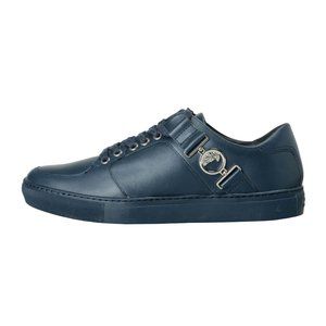 Versace Collection | Shoes | Versace Collection Mens Blue Leather ...